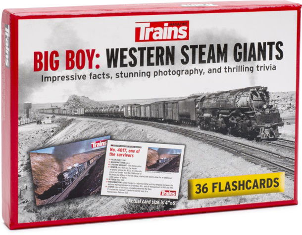 Train Flash Cards - Big Boy Trains & Hobbies