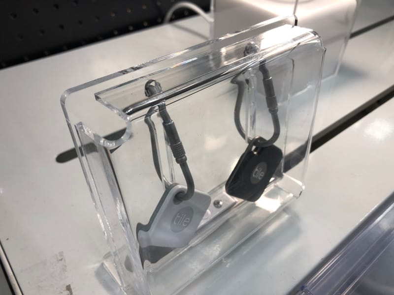 Small Clear Acrylic Security Display Unit - PlexiBoxes4u