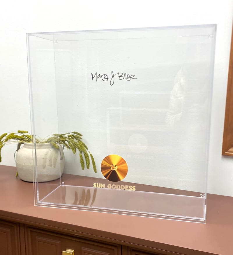 Custom Acrylic Box with UV Printed Logo - PlexiBoxes4u