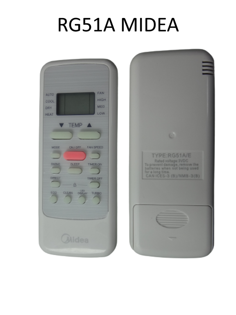 RG51A MIDEA - nhecomponents