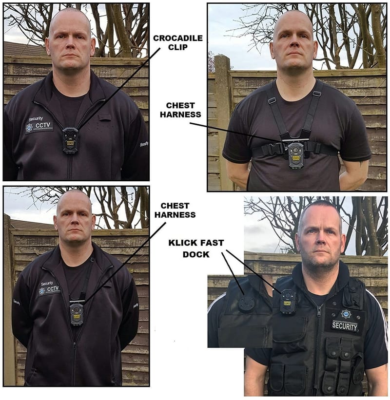 5 Different Body Attachments in the package - Guardian G1