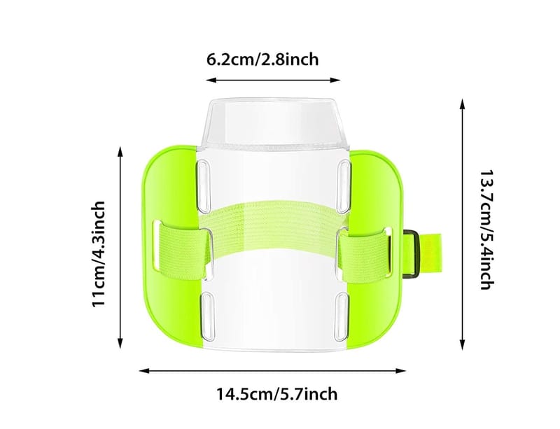 High Visibility Security Arm Band ID Badge Card Holder SIA Armband ...