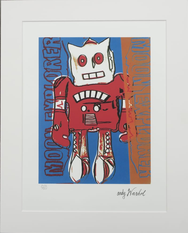 Andy Warhol Moon Explorer Lithograph