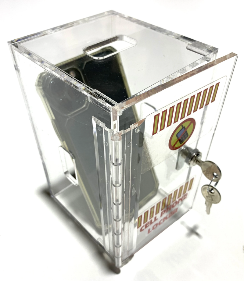 Acrylic Cell Phone Storage - MuseumBoxes