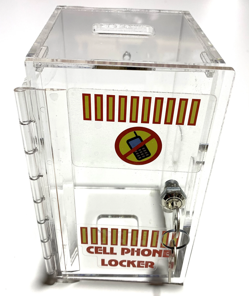 Acrylic Cell Phone Storage - MuseumBoxes