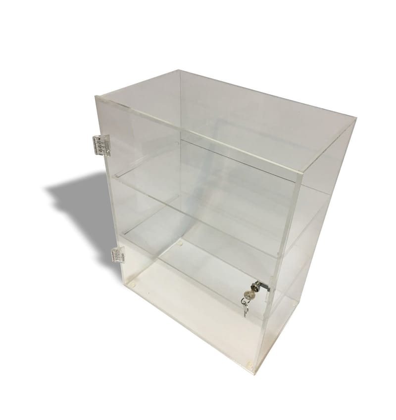 Clear Museum Quality Acrylic Plexiglass Boxes