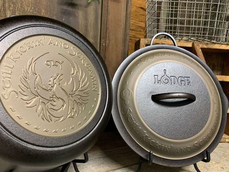 Custom cast iron skillets and CNC machined products