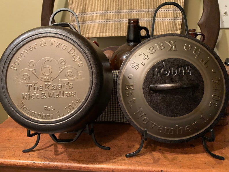 Custom cast iron skillets and CNC machined products