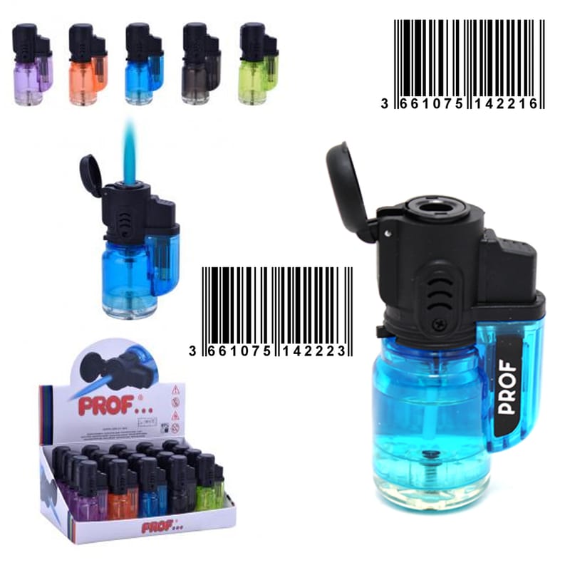 POLYFLAME ACCENDINO TURBO TIN PROF FIAMMA BLU DL20 - Fullybox