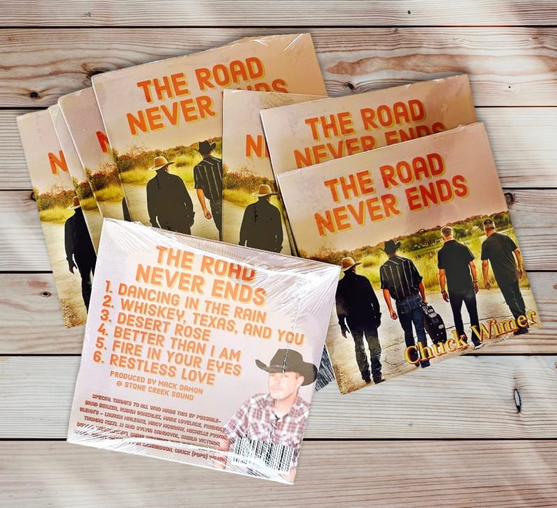The Road Never Ends (CD) - Chuck Wimer Band