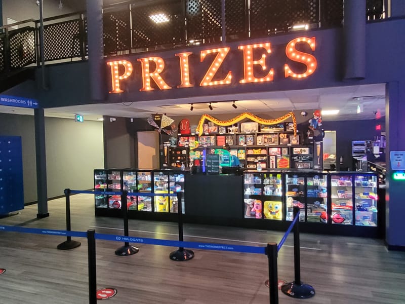 PRIZE COUNTER - Central City Fun Park