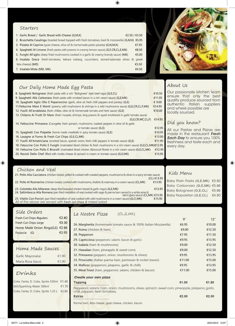 La Collina - La Collina, Galway