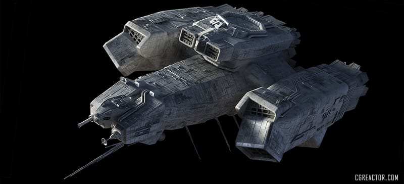 Complete models USS SULACO 8 FEET LONG STUDIO SCALE - CRAGGS MODELS