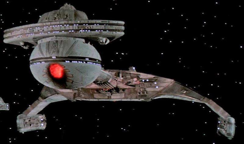 Klingon 'K'T'INGA 4ft long display model - CRAGGS MODELS