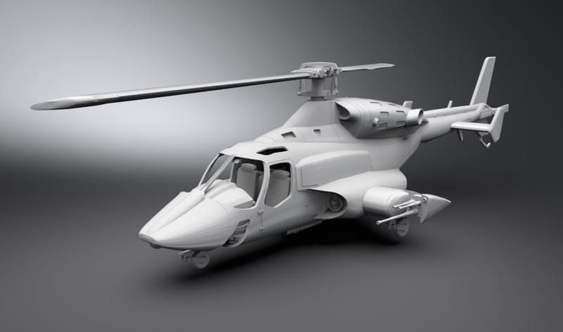 AIRWOLF 1/12 SCALE - CRAGGS MODELS
