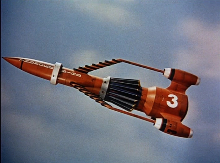 Thunderbird 3 studio scale 91 cm long - CRAGGS MODELS
