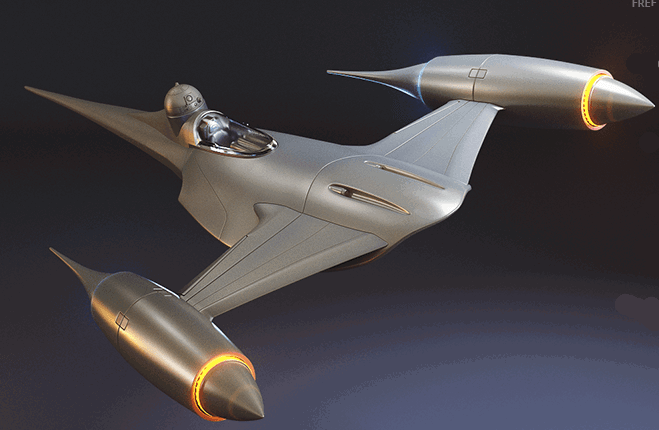 Naboo N-1 Starfighter 1/18 - CRAGGS MODELS