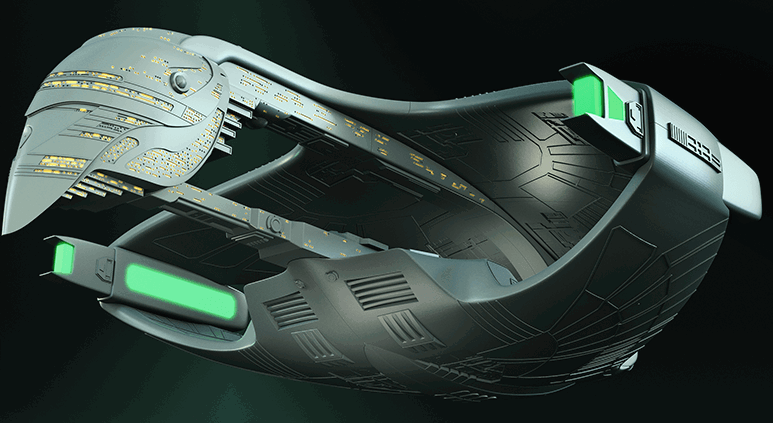 ROMULAN WARBIRD STUDIO MODEL Complete - CRAGGS MODELS