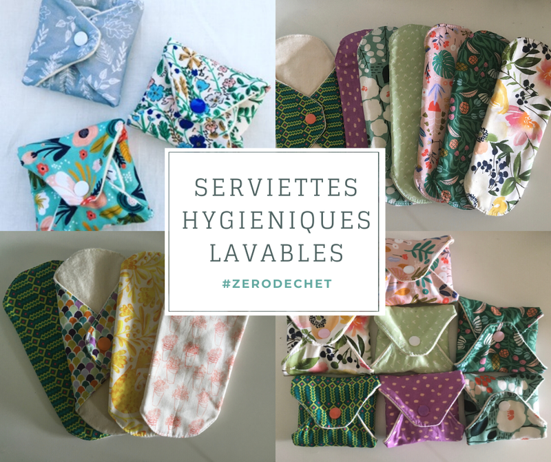 Hygiène intime - Accessoires écologiques objectif zéro déchet