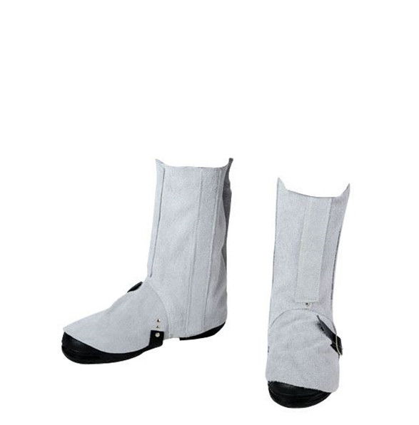 CHROME LEATHER KNEE SPATS - BUCLER: Website Under Construction