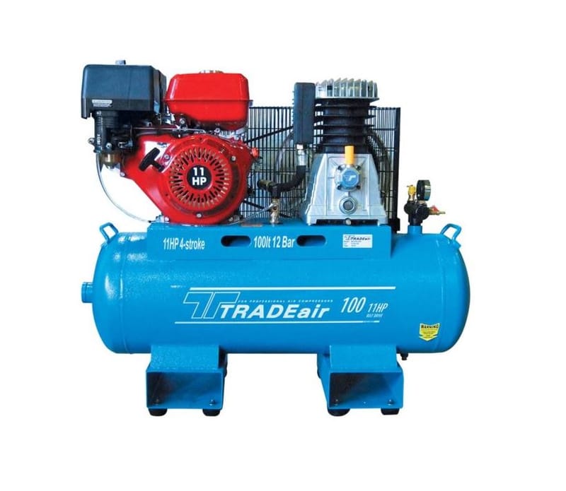 100L TradeAir 6.5HP/4.8KW Air Compressor - QUALITY PAINTS