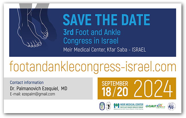 foot and ankle congress in Israel