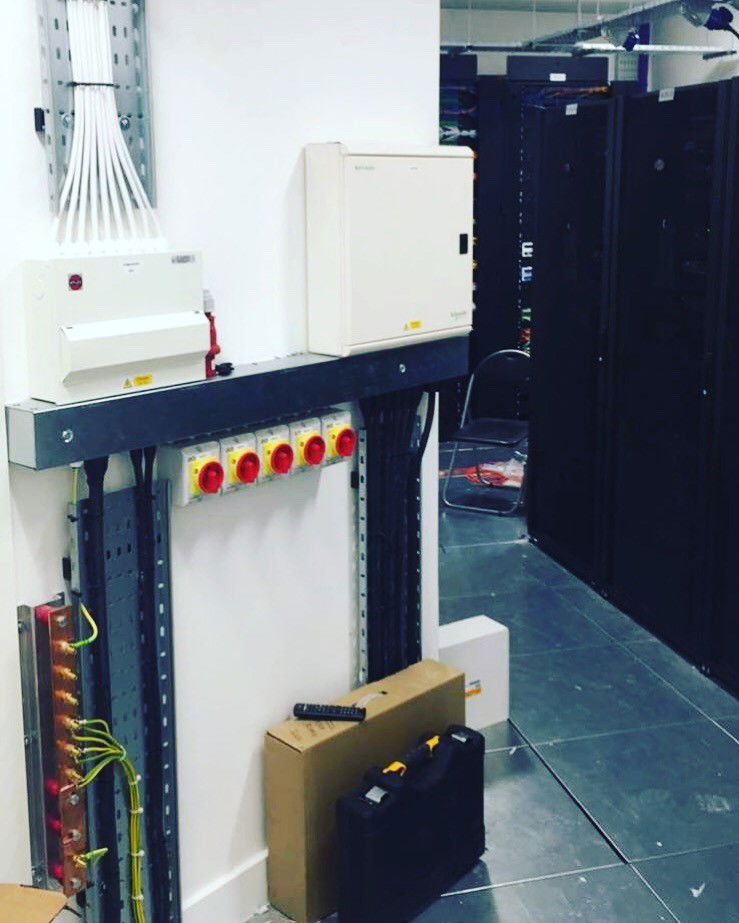 Sky Head office - Leeds - Electrical Switch Room - T.E.S Facility ...