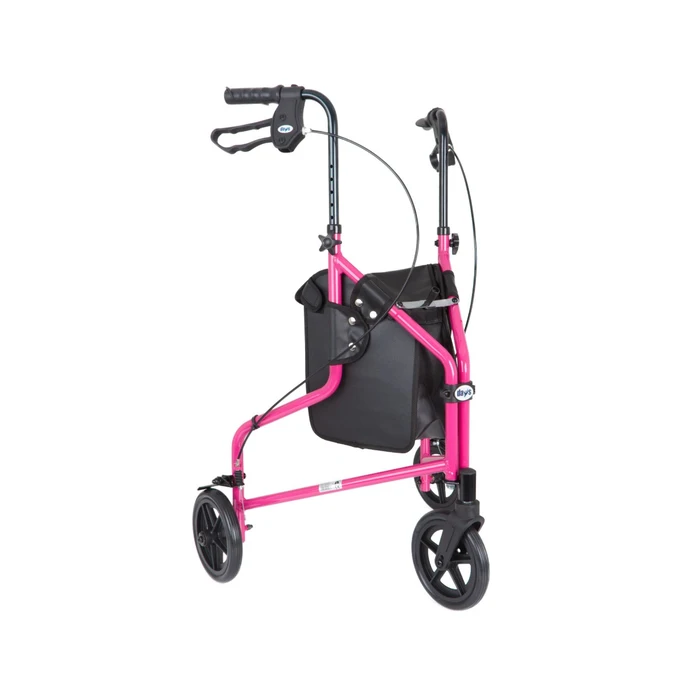 Aluminium Lightweight Tri-Wheel Walker - Wisbech Mobility