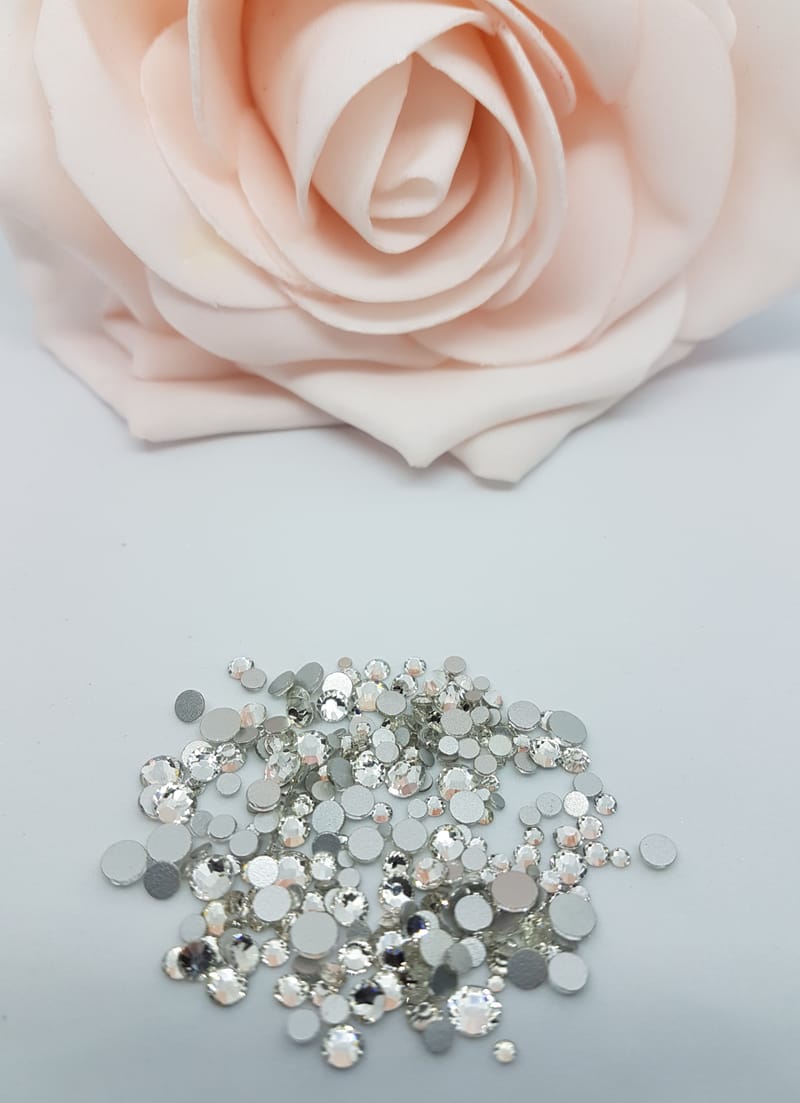 Silver Crystal Space Filler - Blingtastic