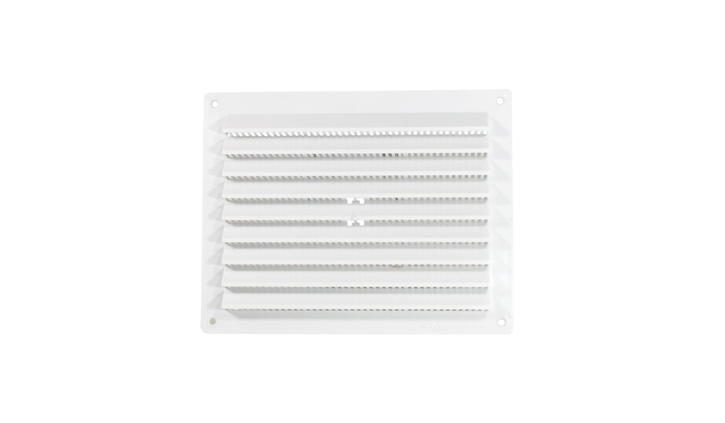 Louvre Vent – Rectangular Plastic with Screen - Hobart Marine Company
