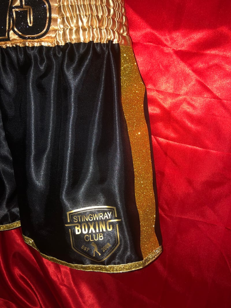 Satin shorts - bling 4 the ring boxing shorts