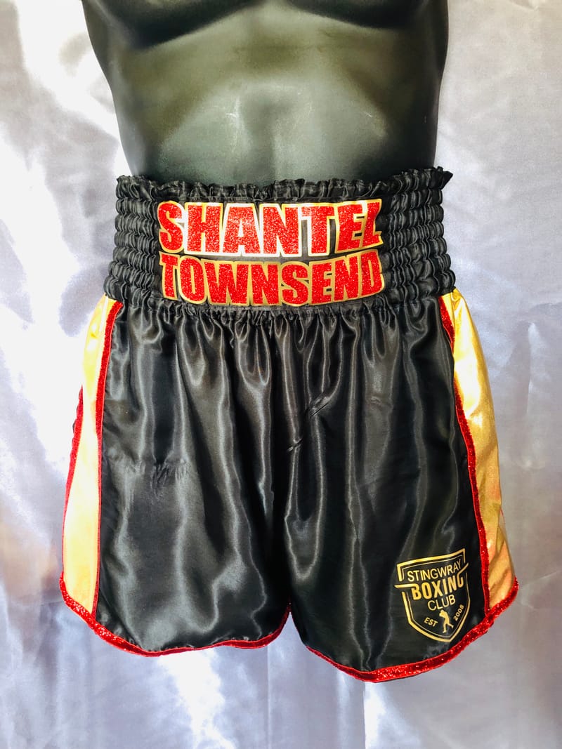 Satin shorts - bling 4 the ring boxing shorts