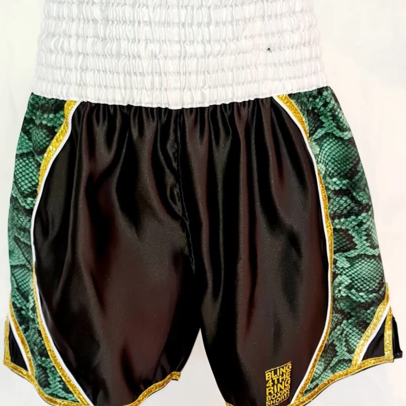 boxing ring wear , fight gear, Fighter, Shorts, bling, personalised