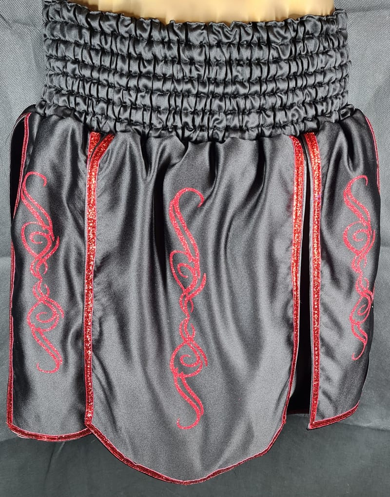 boxing ring wear , fight gear, Fighter, Shorts, bling, personalised