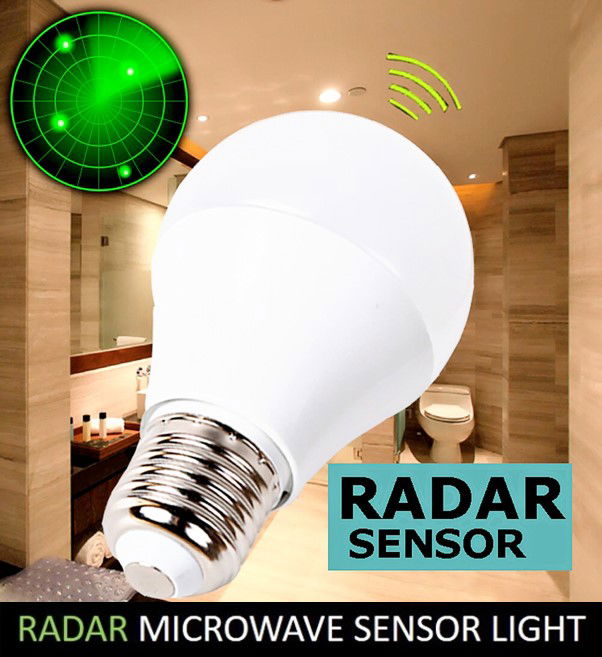 Saba Radar Microwave Sensor Dimming LED Light Bulb - Saba Japan ...
