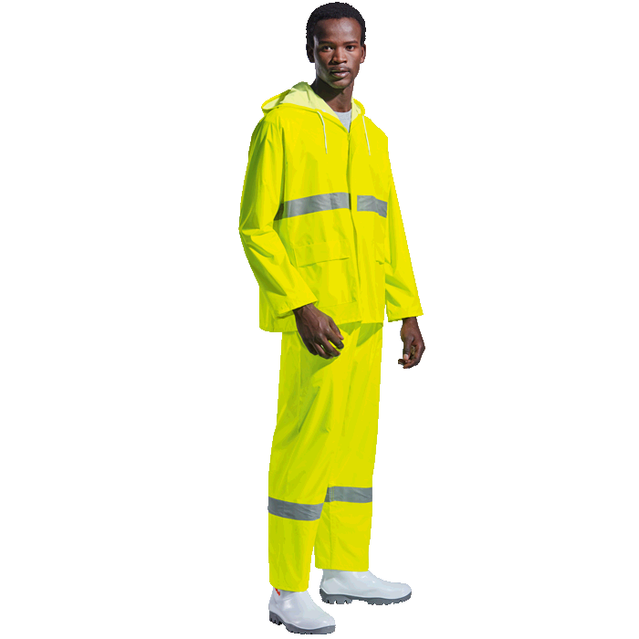Contract Reflective Rain Coat - Ballistic Uniforms & Apparel