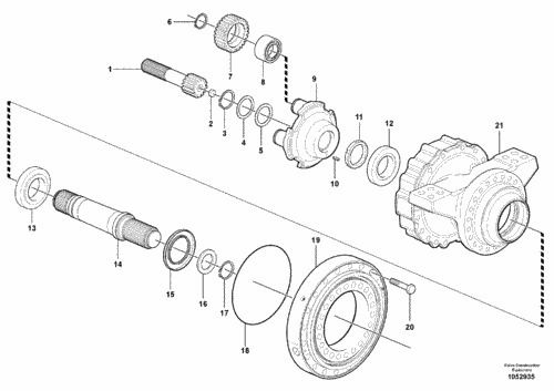 Carraro : Rear Axle - GSW Spares & General Pty Ltd