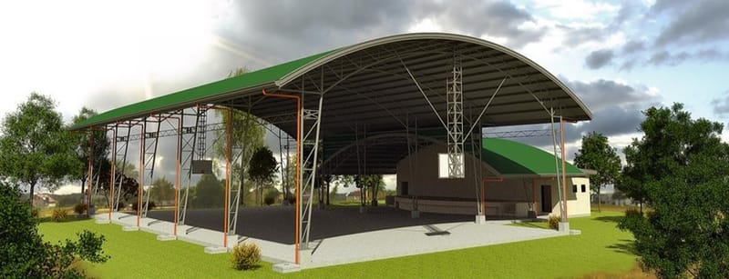 Construction of Covered Court - E2ME CONSTRUCTION | Design & Build Company