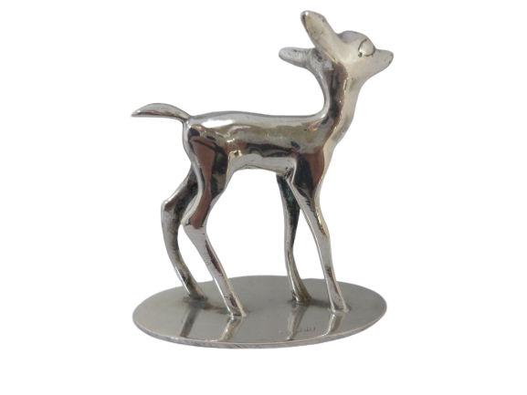 Sterling Silver Labrador Dog statue - Gold Rocks Jewellery and Silverware