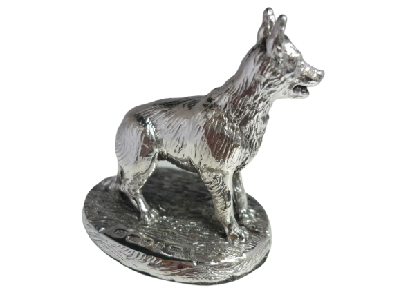 Sterling Silver Squirrel statue - Gold Rocks Jewellery and Silverware