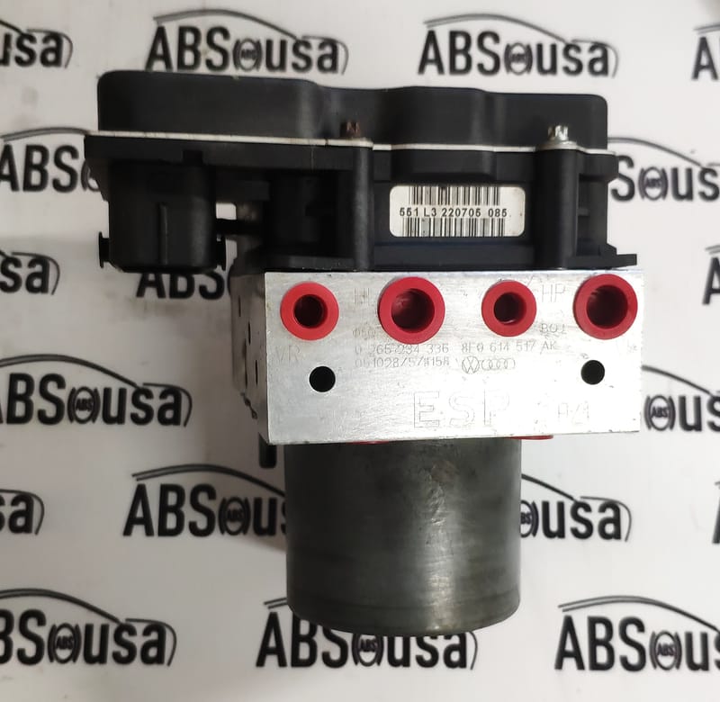 Modelo ABS Audi A4 B9, 8W0614517T, 8W0907379Q, 8W0 907 379 Q