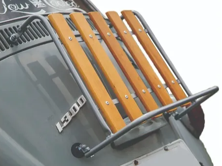 VW bug beetle rear luggage rack