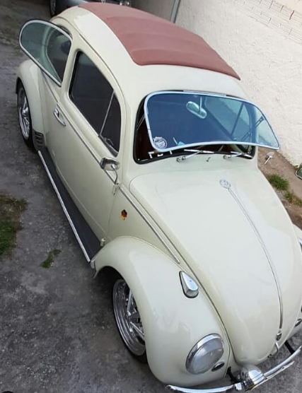 VW bug beetle rear luggage rack