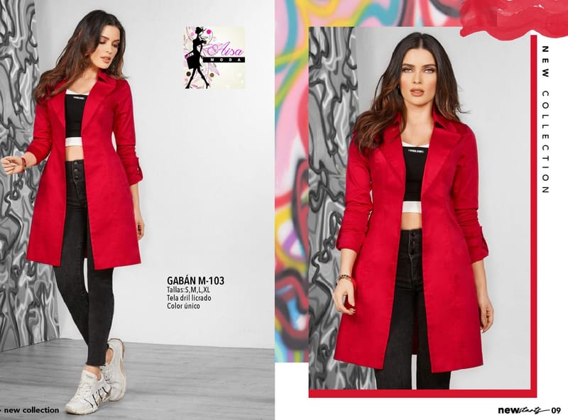 GABAN ref : M-103 - AISA MODA *ROPA COLOMBIANA