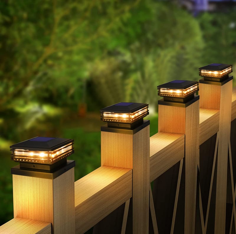 solar post cap light - LUMICUTE