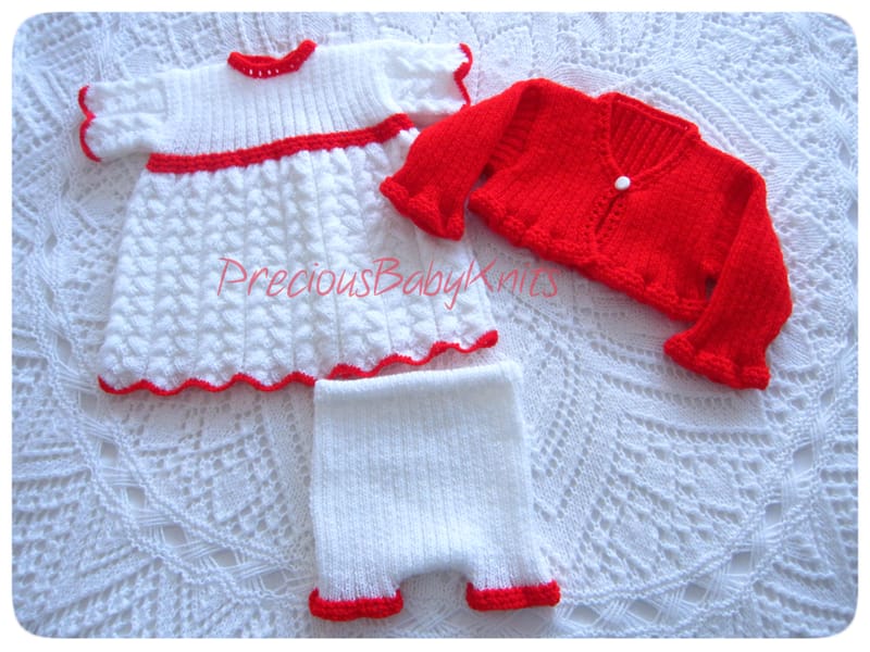 Baby ~ Girls knitting patterns - PreciousBabyKnits