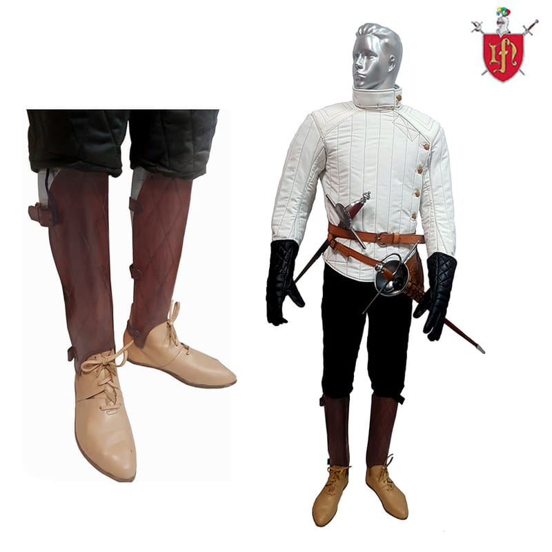 Ropaje de esgrima histórica - Nico Fuduli - Espadas y Artesanía