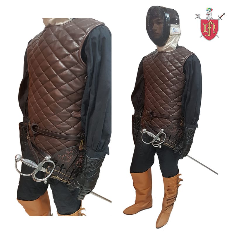 Ropaje de esgrima histórica - Nico Fuduli - Espadas y Artesanía