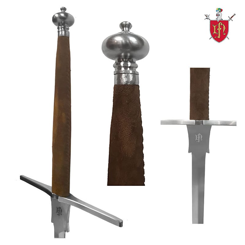 Venta de espadas y protecciones para la práctica de esgrima histórica.