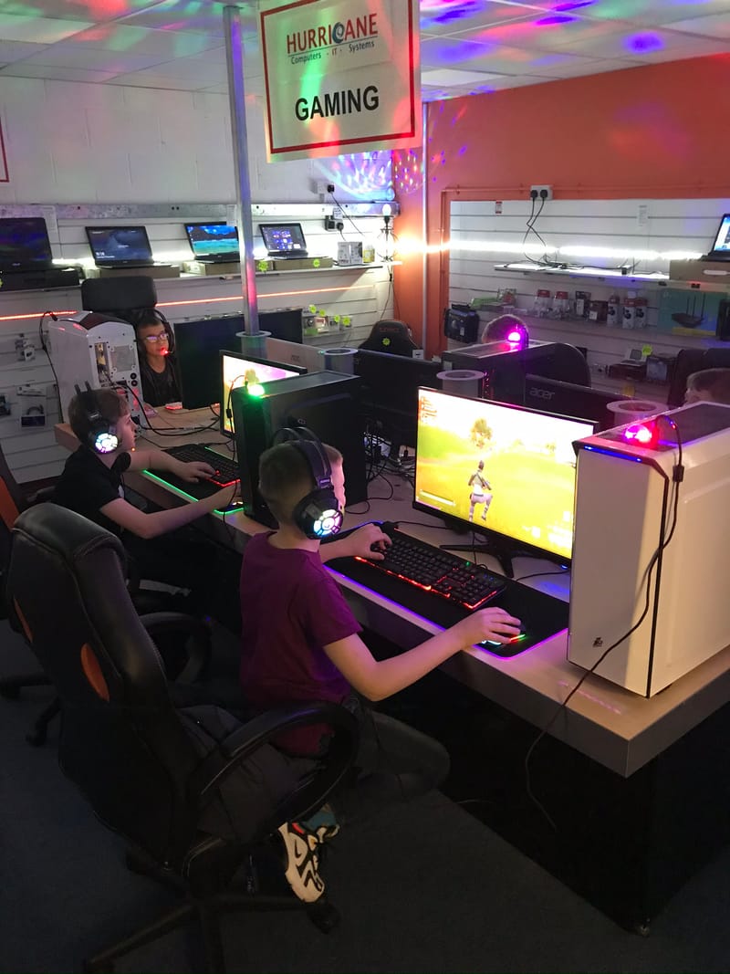 Computer Gaming Parties Staffordshire, Midlands